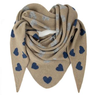 Glamexx24 Gloop Damen Schal XXL Strick Dreieck Schal Strickmuster Halstuch Dreieckstuch f&uuml;r Frauen ohne Kratze an Haut 188 * 120 cm