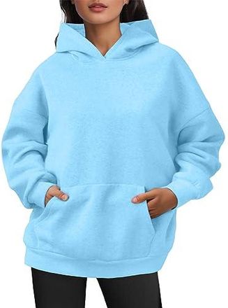 Generic Sweat &agrave; capuche tendance 2025 &agrave; manches longues pour femmes, grande taille avec capuche, coupe ample, l&eacute;ger, pour adolescentes, pull &agrave; capuche graphiq
