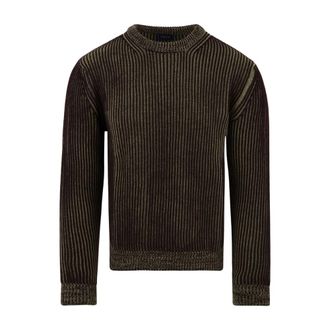 Drumohr Rippstrick-Pullover - - Knitwear - Herren - Mehrfarbig - M