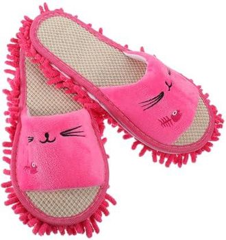 IFUNDOM Pantoufles Serpill&egrave;res Lavables pour Nettoyage des Sols Pantoufles Int&eacute;rieur Unisexes