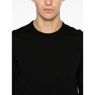 Rick Owens Organic Cotton T-Shirt - Black