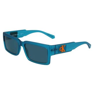 Calvin Klein Rechteckige Acetat-Sonnenbrille - - Accessories - Herren - Blau - ONE SIZE