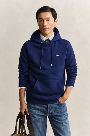 GANT Herren Shield Hoodie (XXXL) RICH NAVY