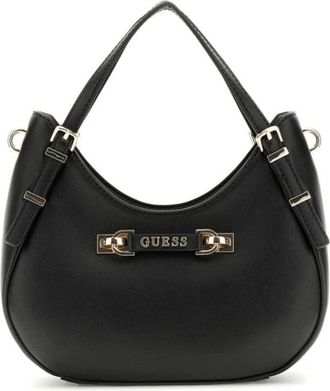 Guess Femme, Sacs, Noir, Taille: ONE Size Lefia Small Satchel