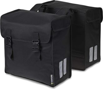 Basil Doppelpacktasche Mara 3XL, Black, 40 x 18 x 36 cm, 52 Liter, 17551