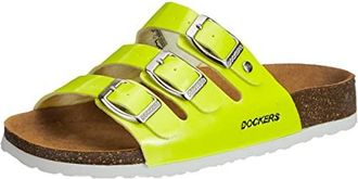 Dockers by Gerli 48cl602 Sandale Plate, Jaune, 33 EU Étroit