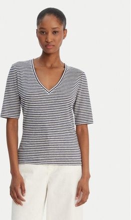 Max Mara T-Shirt Opzione 2615941042 Dunkelblau Regular Fit