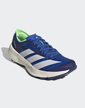 adidas adidas Performance - Terrex Agravic Speed 2 -Chaussures de trail - Bleu/gris dash/citron vert fluo