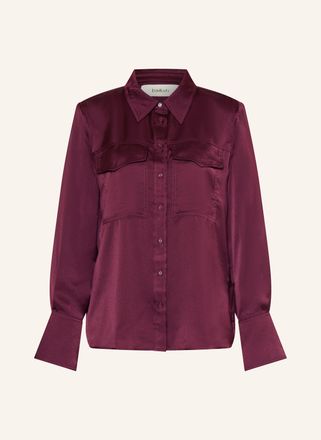 BA&SH Ba&Sh Hemdbluse Canoli Aus Satin rot