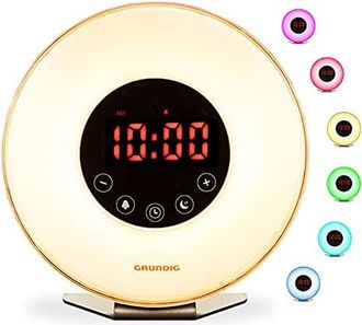 Grundig Grundig Funkwecker Lichtwecker, Kunststoff, Mehrfarbig, Media