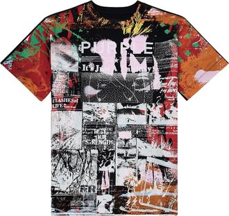 Purple t-shirt Fantasy - Noir