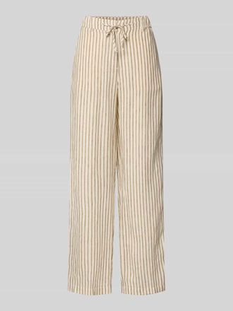 Marc O'Polo Wide Leg Leinenhose mit Tunnelzug