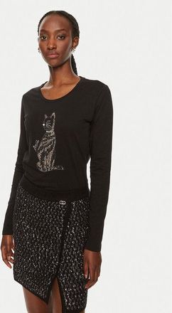 Liu Jo Bluse WF4568 J5904 Schwarz Regular Fit