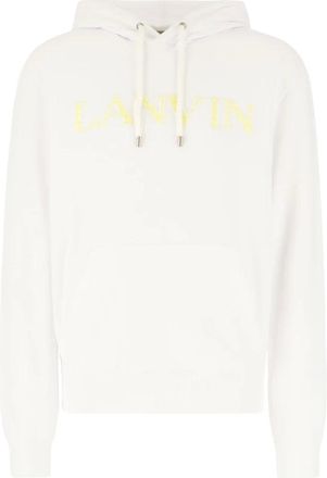 Lanvin Homme, Sweatshirts et sweats &agrave; capuche, Blanc, Taille: L SweaT-shirts &agrave; capuche
