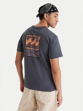 Billabong T-Shirt Stamp EBYZT00293 Dunkelblau Regular Fit