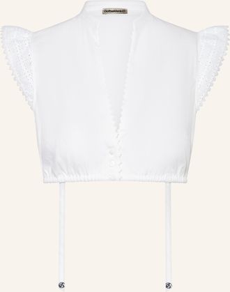 Gottseidank Gottseidank Dirndlbluse Josi weiss