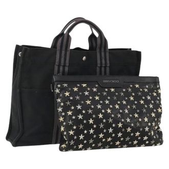 Jimmy Choo London Damen, Pre-Owned, Schwarzk, ONE SIZEGr&ouml;&szlig;e
