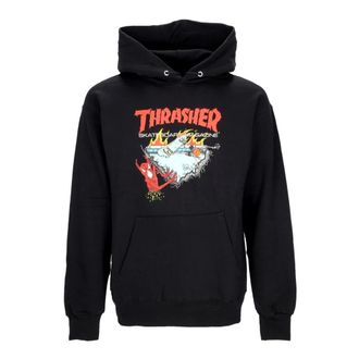 Thrasher Schwarzer Hoodie mit Neckface-Druck - - Sweatshirts & Hoodies - Herren - Schwarzk - S