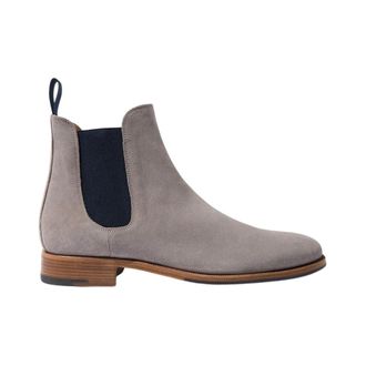 Scarosso Homme, Chaussures, Beige, Taille: 42 1/2 EU Giancarlo Bottes Chelsea Taupe