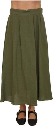 Marella Femme, Jupes, Vert, Taille: 38 FR Emmbiada Maxi Skirt