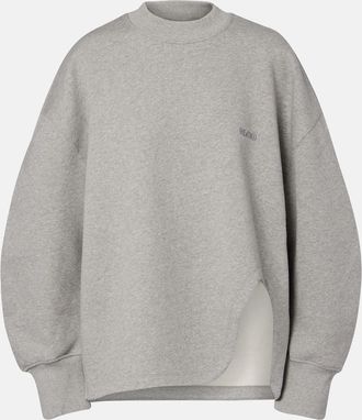 The Attico Oversize-Sweatshirt aus Baumwoll-Jersey