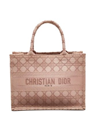 Dior sac cabas en toile format moyen (2021) - Tons neutres