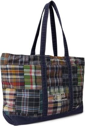 Polo Ralph Lauren Sac cabas &agrave; carreaux en coton
