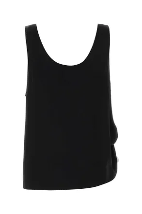 Giuseppe Di Morabito Satin Tank Top - Black
