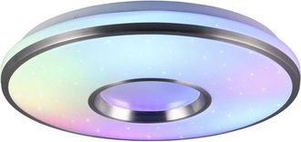 Reality Trio Leuchten LED Deckenleuchte Realta 21W+3W weiß Deckenlampen & Kronleuchter