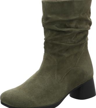 Think Femme Nani Durable Bottine Chelsea, Olive 7000, 42.5 EU