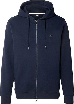 BOSS Sweatjacke mit Doppel-B-Monogramm (1-tlg)
