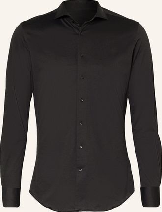 Profuomo Profuomo Hemd Slim Fit schwarz