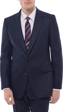 Fursac Veste de costume ajust&eacute;e en laine - Taille 44 - Homme