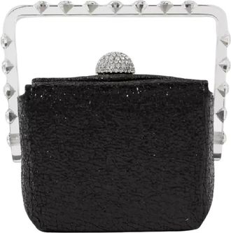 Aquazzura Femme, Sacs, Noir, Taille: ONE Size Noodle Box Mini Bag