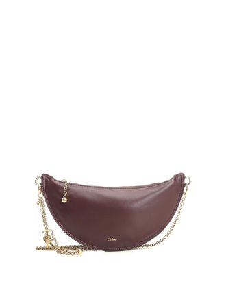 Chlo&eacute; Sac Port&eacute; &Eacute;paule - Rouge Brun