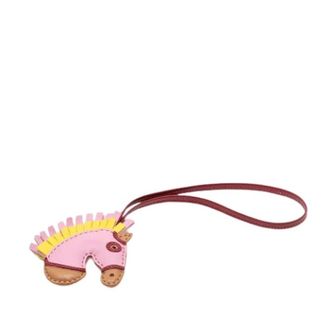 Herm&egrave;s Pre-owned Milo Geegee Camail Bag Charm - - Pre-owned - Damen - Rosa - ONE SIZE