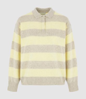 Kujten Pull Royde Set Stripe Avoine