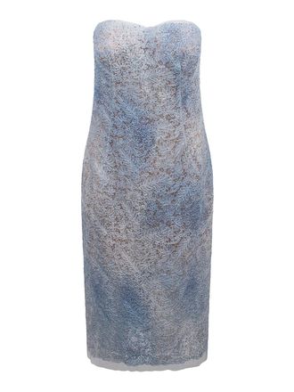Ermanno Scervino Robe Au Genou - Bleu
