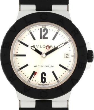 Bulgari Montre vintage doccasion - Homme - Pre-owned - Blanc - Taille: ONE Size