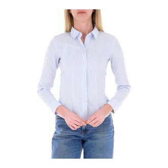 Emme Di Marella Emme DI Marella, Femme, Blouses et Chemises, Bleu, Taille: 44 FR Emmtempo Shirt