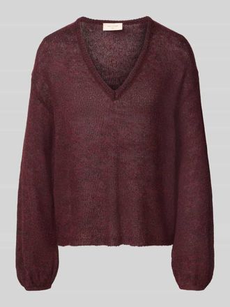 Freequent Relaxed Fit Pullover mit Alpaka-Anteil Modell Dido