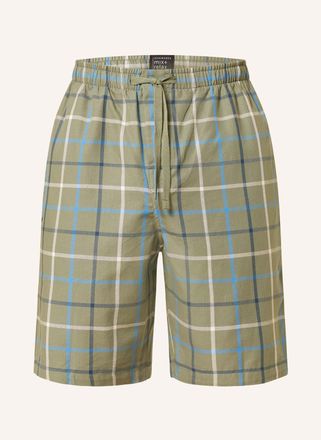 Schiesser Schlafshorts Mix+Relax gruen