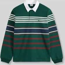 Levi's Relaxed Fit Poloshirt aus reiner Baumwolle Modell STRIPPED RUGBY