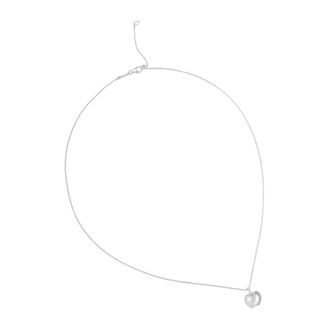 Tous 9 mm Silber Doppelherz-Halskette Flechazo - - Accessories - Damen - Grau - ONE SIZE