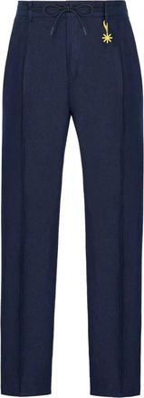 Manuel Ritz Homme, Pantalons, Bleu, Taille: L Pantalons