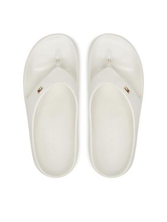 Tommy Hilfiger Zehentrenner Th Comfort Beach Sandal FW0FW08522 Wei&szlig;