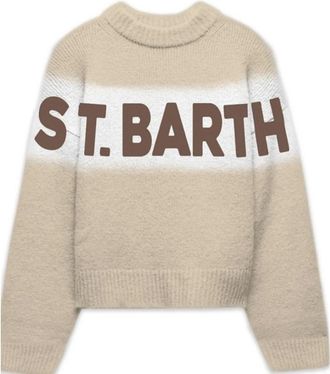 Saint Barth Homme, Pulls, Brun, Taille: 10 Y Saint Barth Sweaters
