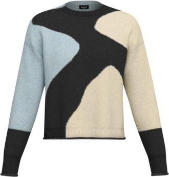 Marella Femme, Pulls, Multicolore, Taille: 40 FR Maglia Editor