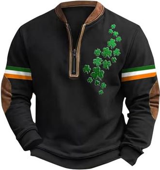 Generic Sweats à capuche pour homme - Décontracté - Tendance - Imprimé Père Noël 3D - Fermeture éclair - Manches longues - Pull dhiver - Coupe ajustée, gris, 