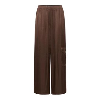 Ichi Hosen - - Trousers - Damen - Braun - XS